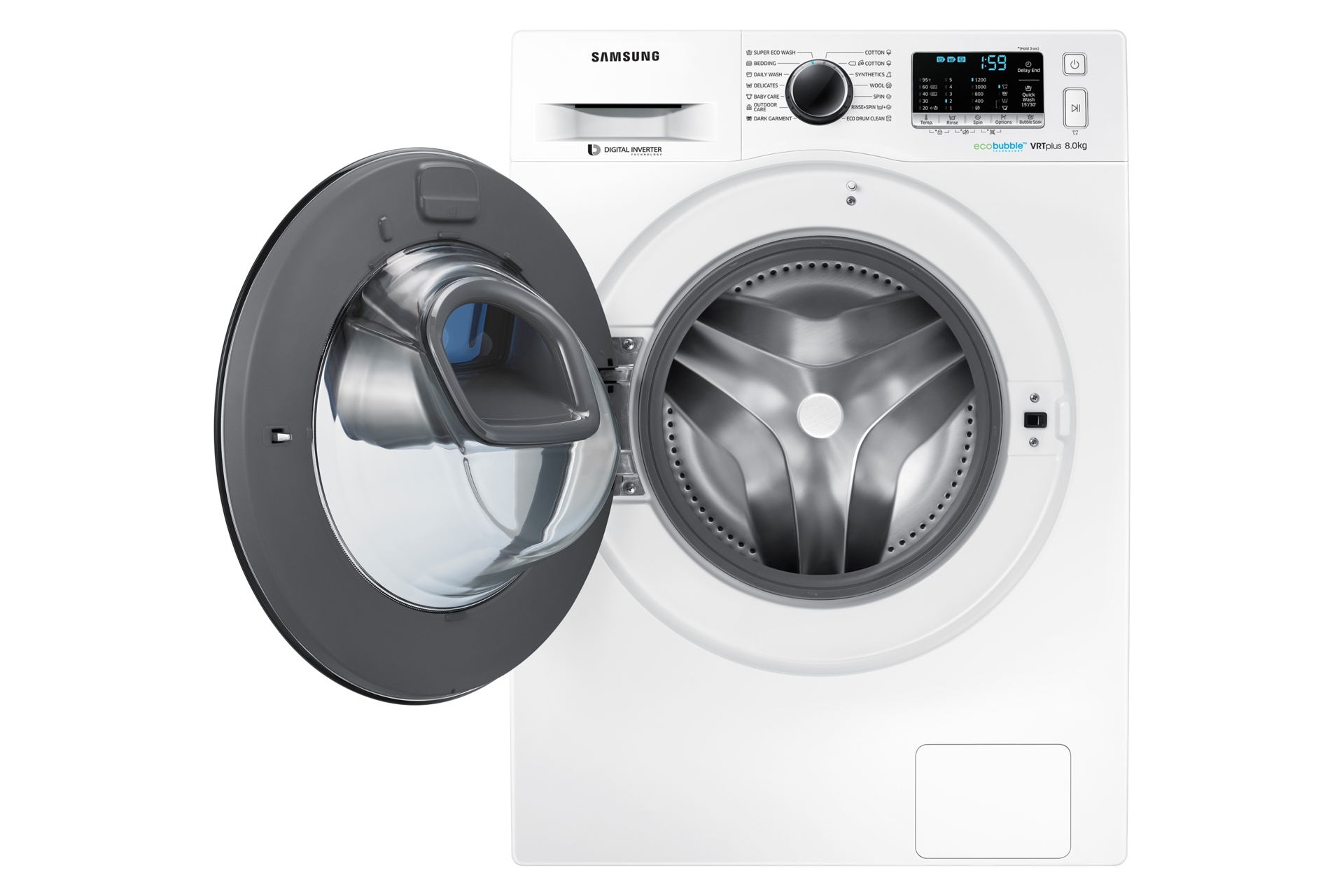 WW80K5210VW Addwash cu EcoBubble, 8 Kg