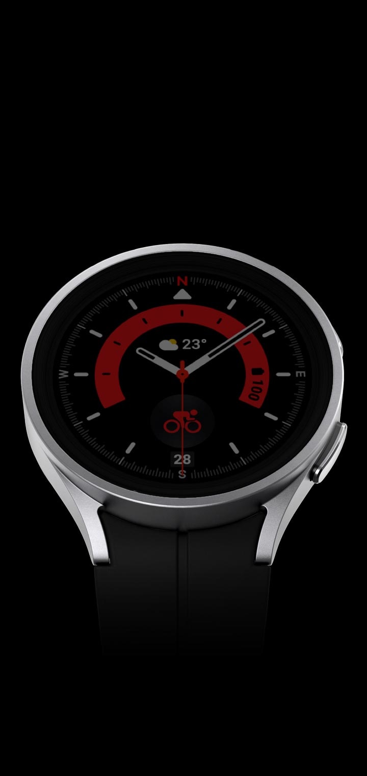 Galaxy Watch5 Pro Bluetooth - Black Titanium | Samsung Gulf