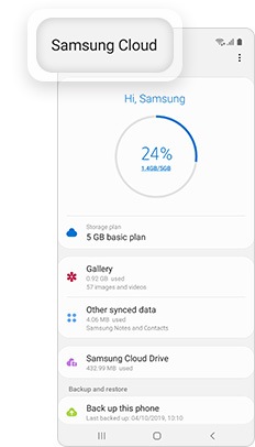 Samsung Cloud | Aplicativos e Serviços | Samsung BR