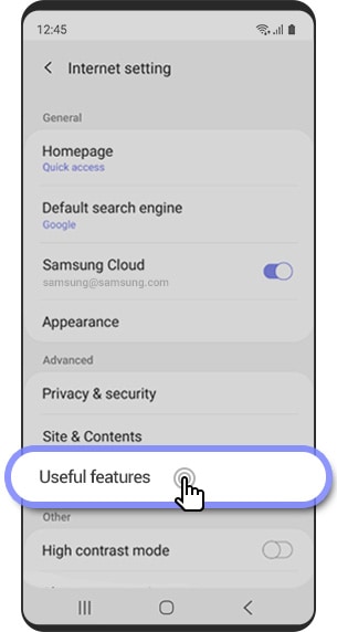Samsung Internet | Aplicativos e Serviços | Samsung BR