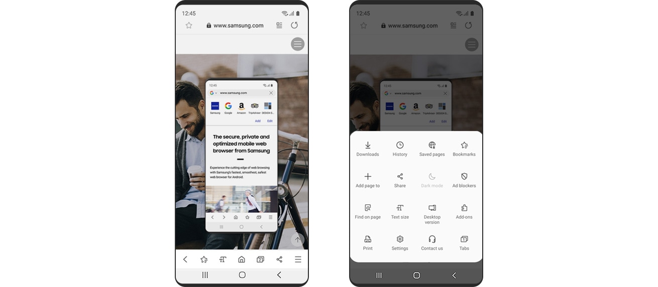 Samsung Internet | Apps & Services | Samsung CA