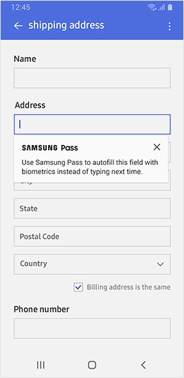 Samsung Pass | Aplicaciones y servicios | Samsung Latinoamérica