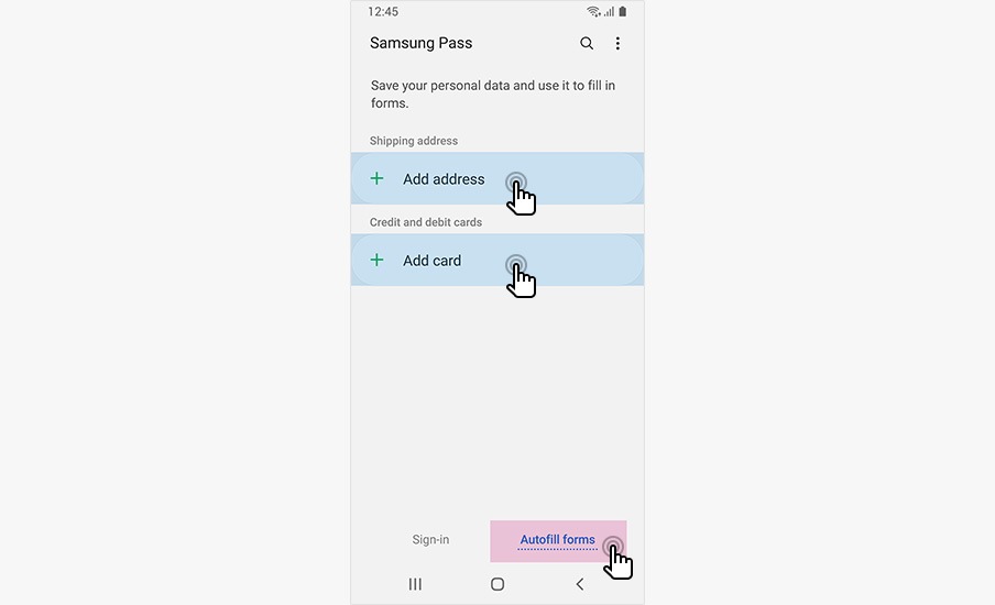 Samsung Pass | Aplicativos e Serviços | Samsung BR