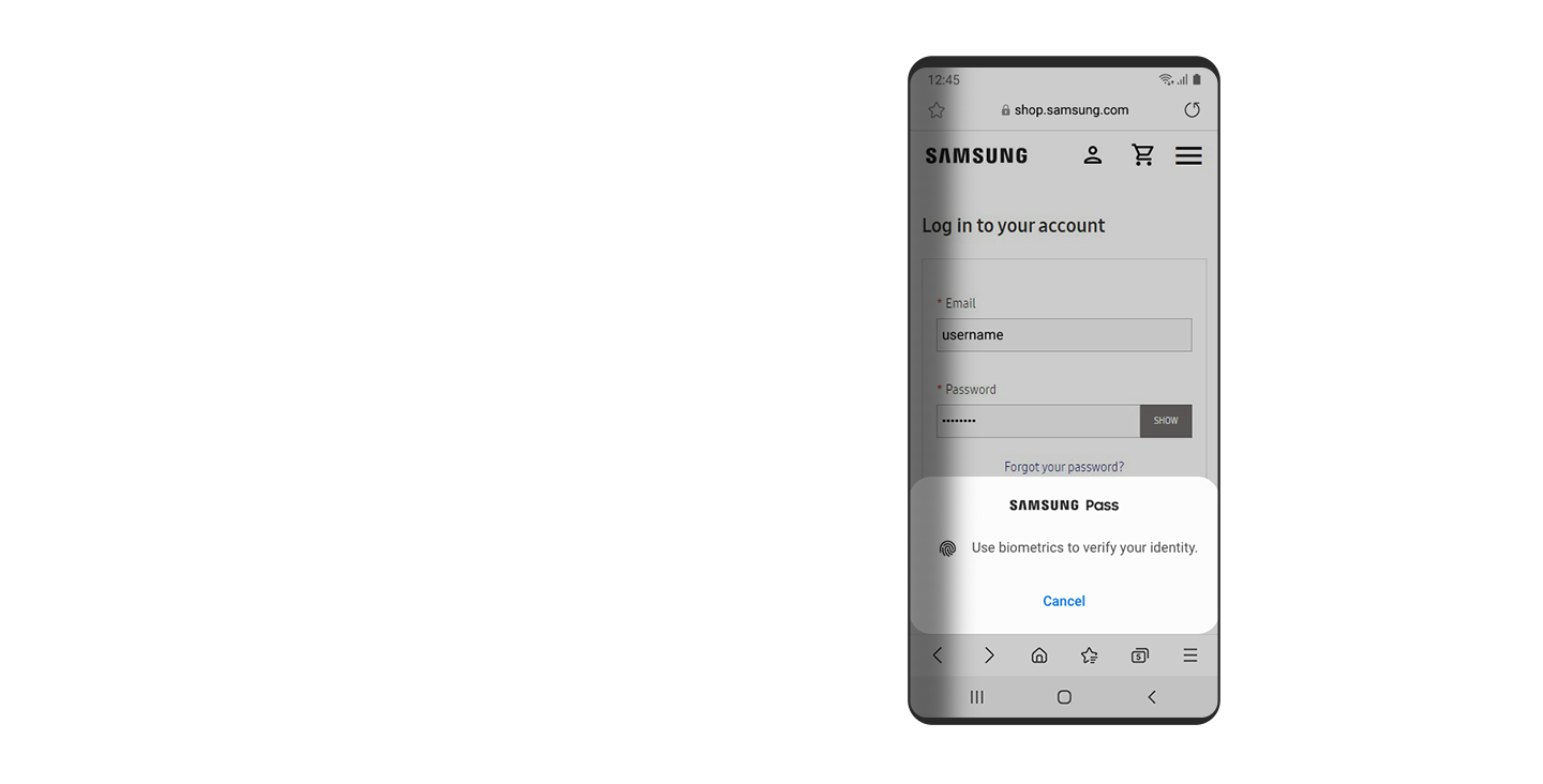 Samsung Pass | Aplicativos e Serviços | Samsung BR