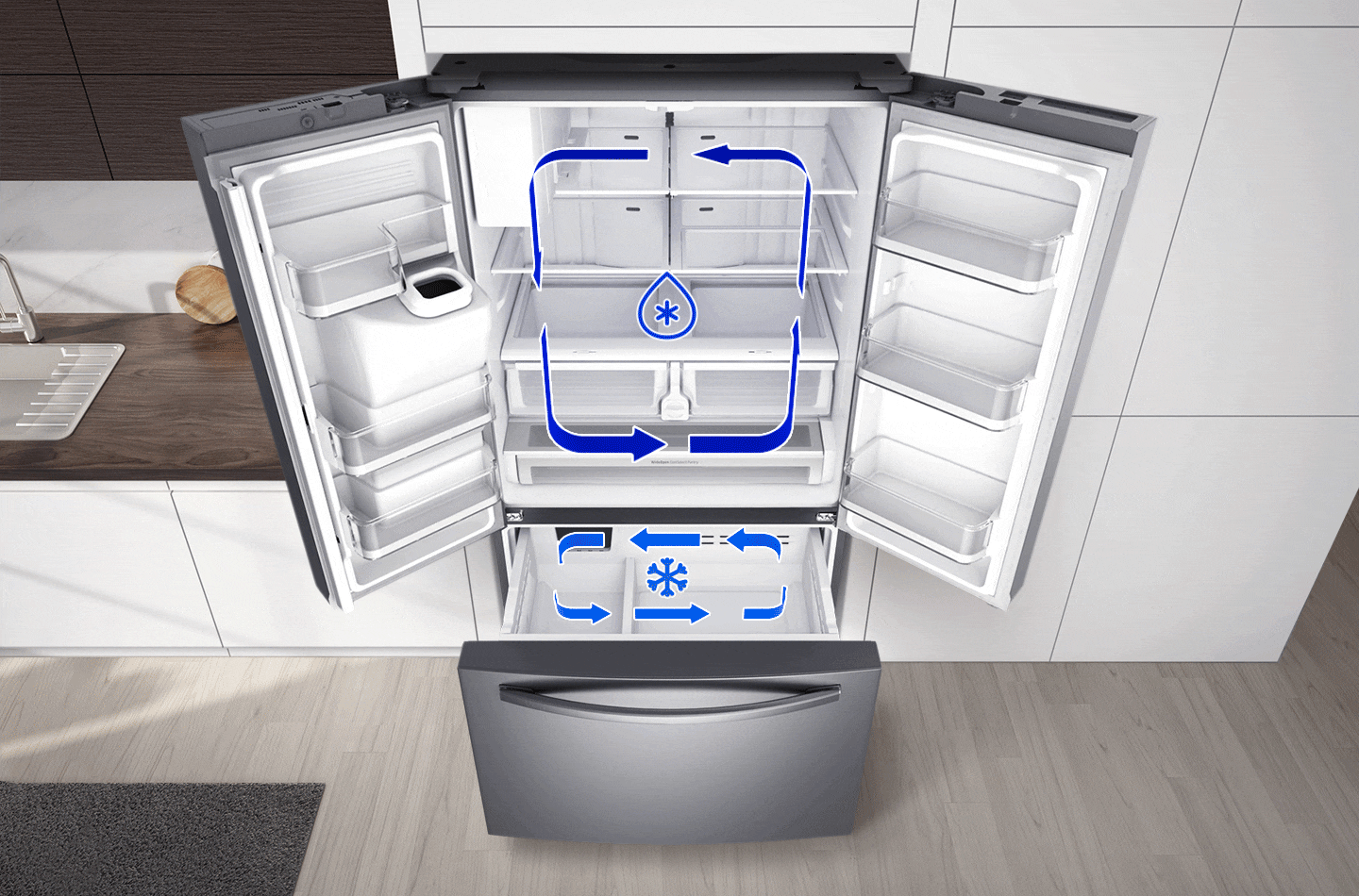 Refrigerador RF23R6201SR/ED | Samsung Latinoamérica