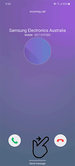 How do I Answer or Decline Calls on my Samsung Phone? | Samsung Support ...