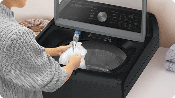 5.4 cu. ft. 3500 Series Smart Top Load Washer with SmartThings Wi-Fi ...