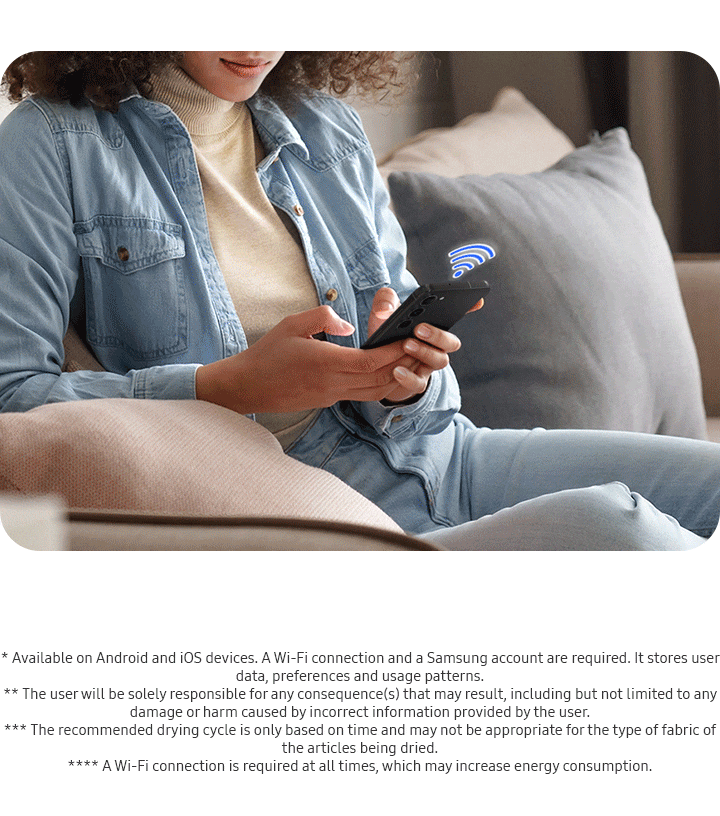 7.5 cu. ft. 8000 Series Smart Front Load Dryer with SmartThings Wi-Fi ...