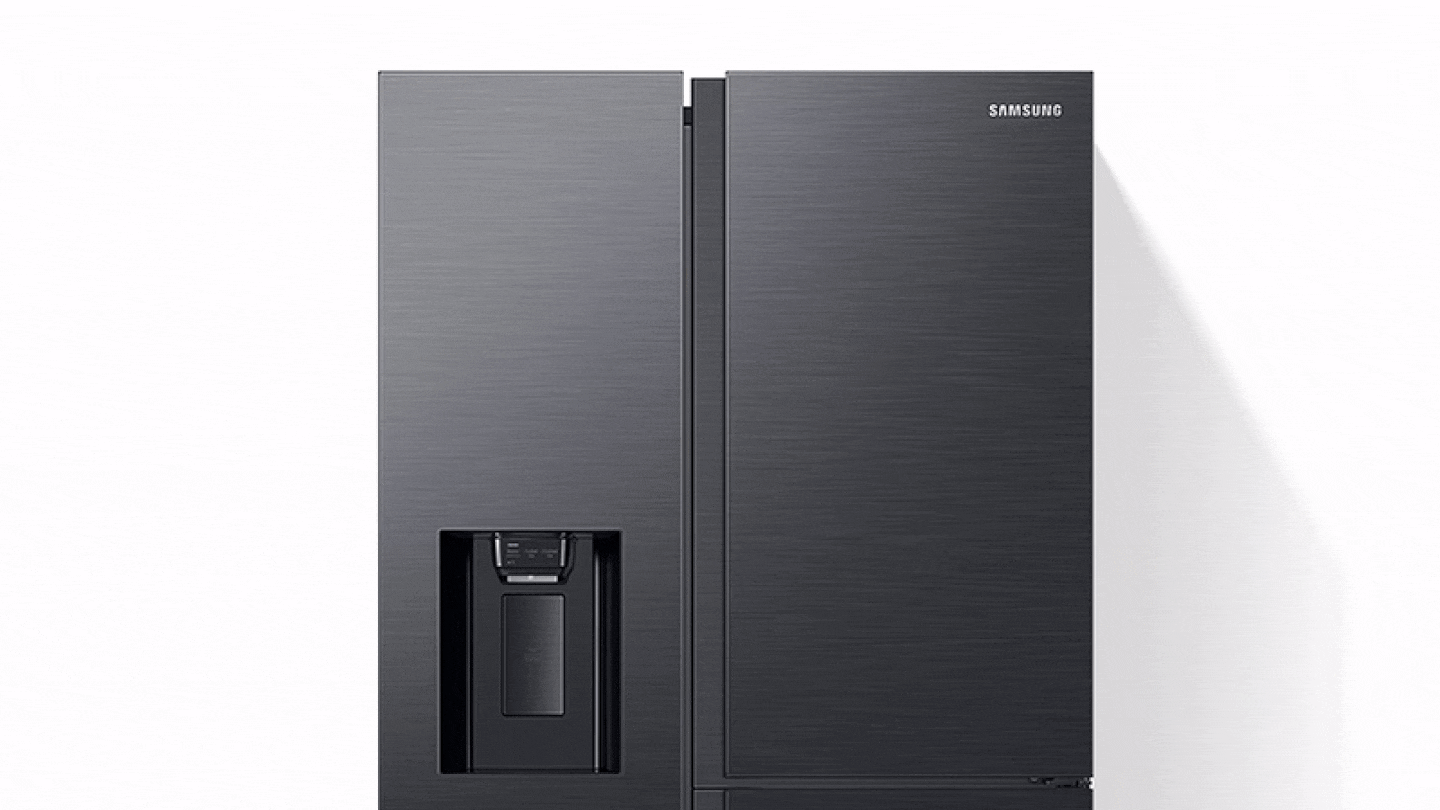 RS5000DC Side By Side-køleskab med Food Showcase og SpaceMax ...