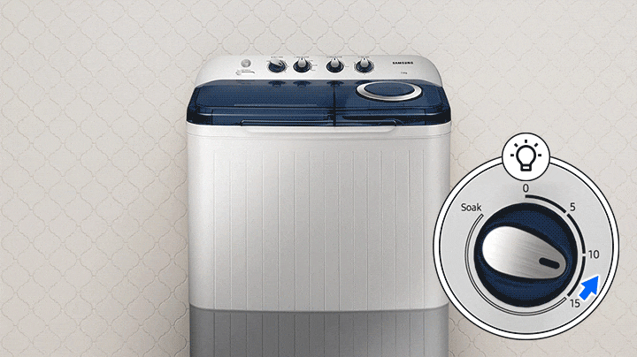 7kg Semi Automatic Washing Machine, WT70C3200LL | Samsung India