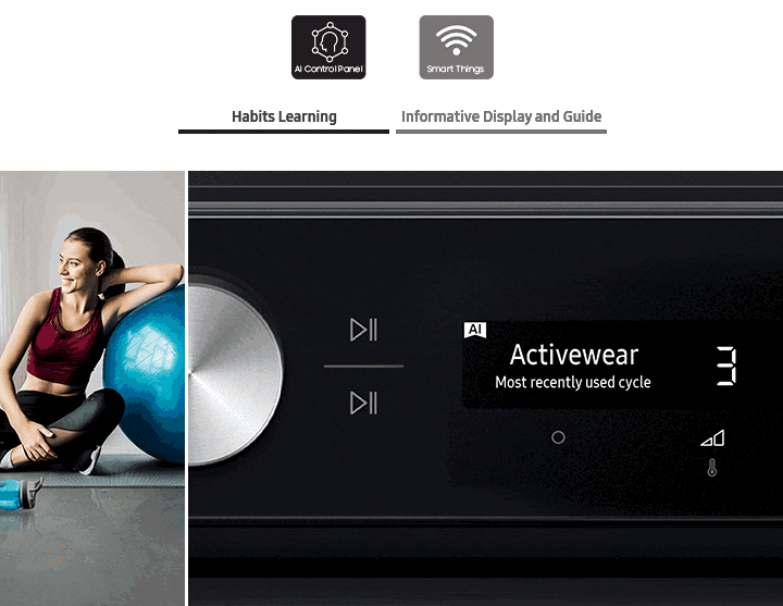 BESPOKE AI™ 18kg Washing Machine with AI BubbleWash™ (WF18B9600KV ...