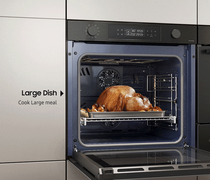 Christmas Sale 4 Series Oven Dual Cook Pyrolytic 14 Function 76L ...