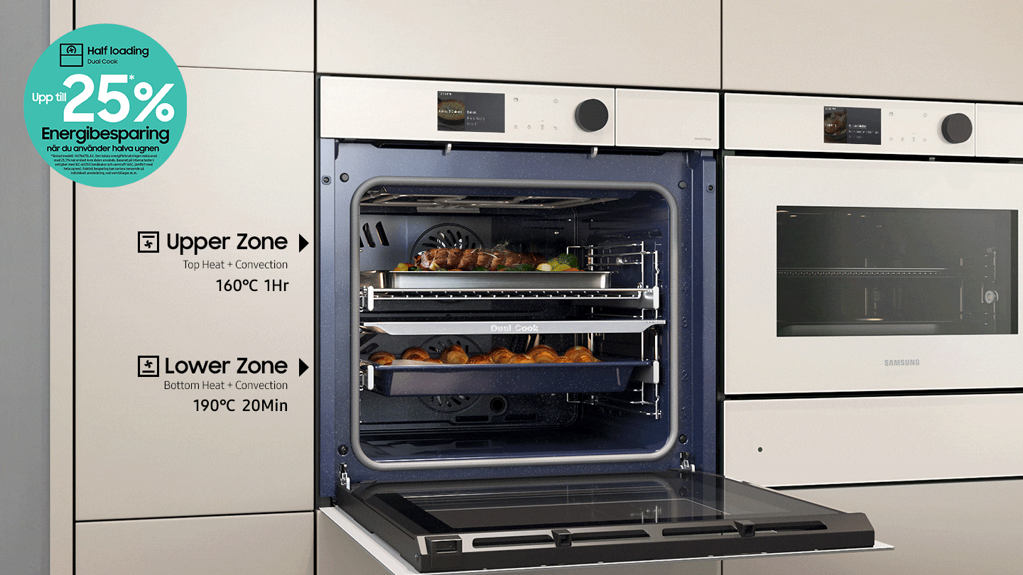 NV7000B 7 Series Inbyggnadsugn, 76 L NV7B7997AAK/U1 | Samsung Sverige