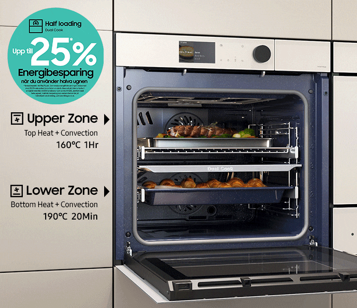 NV7000B 7 Series Inbyggnadsugn, 76 L NV7B7997AAK/U1 | Samsung Sverige