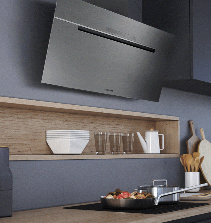 Cooker Hood with Powerful Extraction NK36C7070WS | Samsung UK