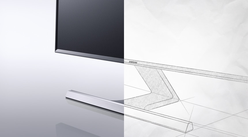 24" Energy-efficient monitor S24D590PL with a Metallic touch ...