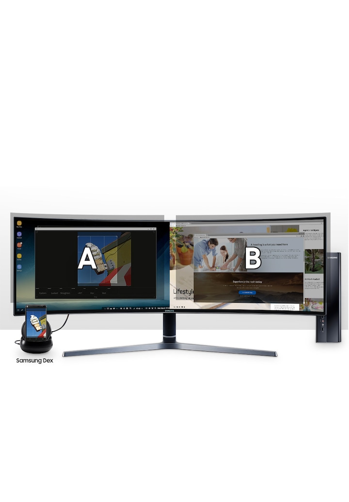 49” QLED Business Monitor C49HG90DMN | LC49HG90DMNXZA 49” QLED Business Monitor C49HG90DMN | LC49HG90DMNXZA