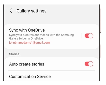 How to sync gallery files to OneDrive on my Samsung phone? | Samsung Gulf