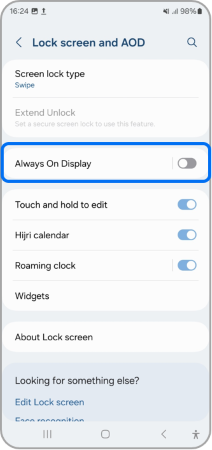 How to customize your Galaxy phone Always On Display? | Samsung Gulf