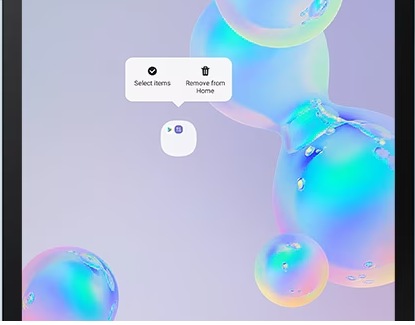 Customize the Home screens on your Galaxy tablet | Samsung Gulf