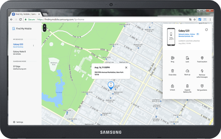 Using Find My Mobile Service to track a lost phone | Samsung Gulf