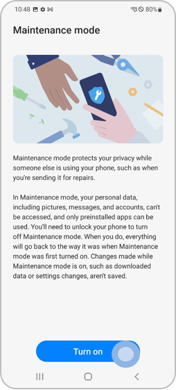 What is Maintenance mode feature? | Samsung Gulf