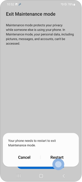 What is Maintenance mode feature? | Samsung Gulf