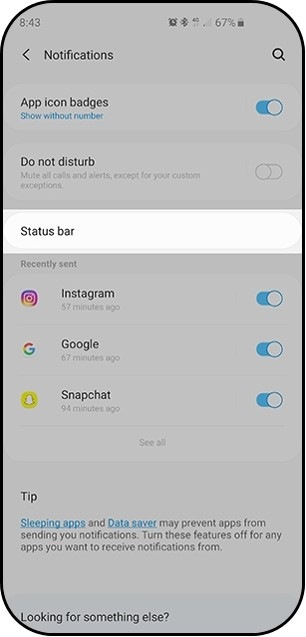 How to check the battery percentage on your Galaxy smartphone | Samsung ...