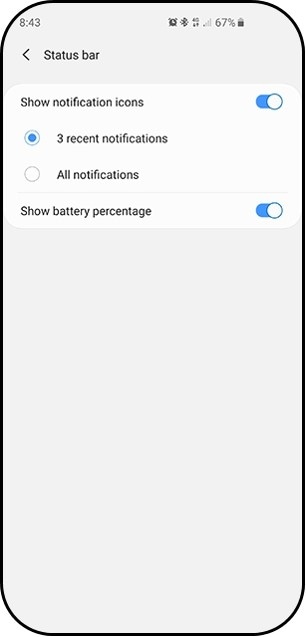 How to check the battery percentage on your Galaxy smartphone | Samsung ...