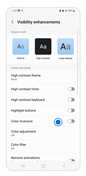 Screen Black And White Only on Samsung Galaxy phone | Samsung Gulf