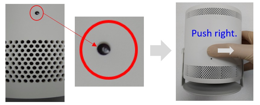 The Freestyle Skin has been bumped (not smooth) on the side of the eco ...