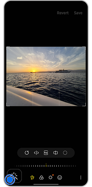 Samsung Gallery: Editing a photo. | Samsung Gulf