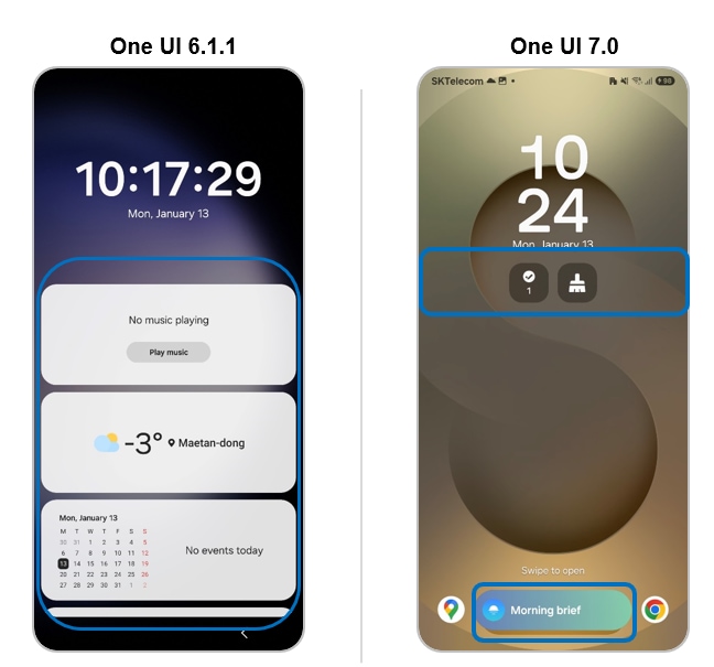 Why the Face Widget Is Missing on the Lock Screen in One UI 7 | Samsung ...