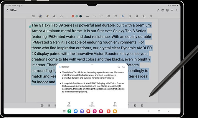 New Galaxy Tab S9 Ultra Wifi (256GB, Graphite) | Samsung Gulf