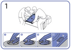 How to install Samsung Ark Gaming Monitor | Samsung Gulf