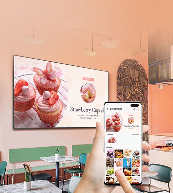 Samsung Commercial TVs Details for Business | Samsung Business Gulf