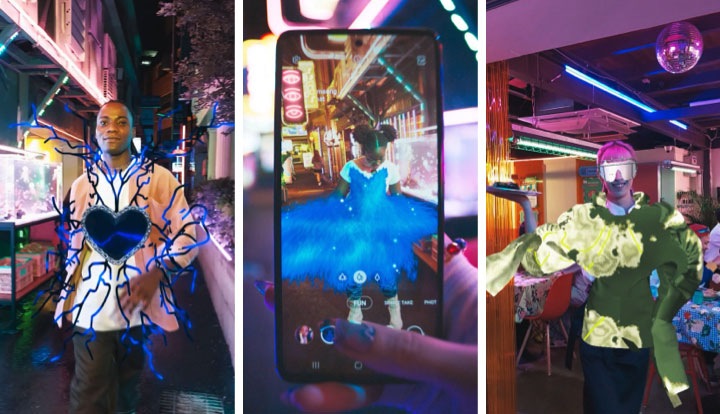 Digital Fashion with Ready-to-Wear AR Filters | Samsung Gulf