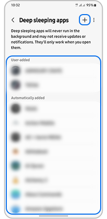 How to manage Sleeping apps to save battery life on your Galaxy device ...