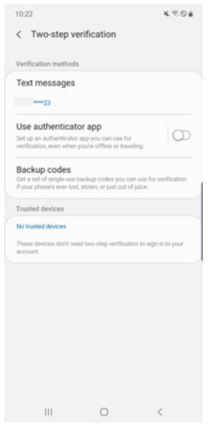 How to set-up the double verification on my Samsung account? | Samsung Gulf