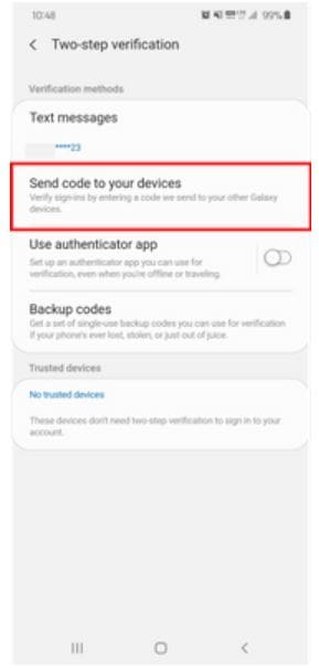 How to set-up the double verification on my Samsung account? | Samsung Gulf