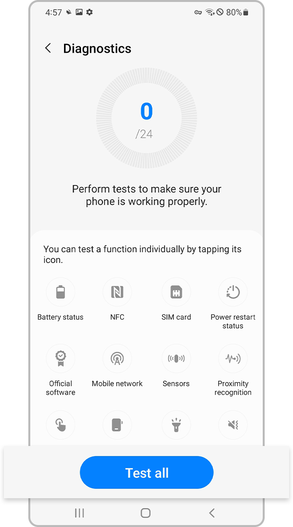 How to use Diagnostics in the Samsung Members app on your Galaxy device ...