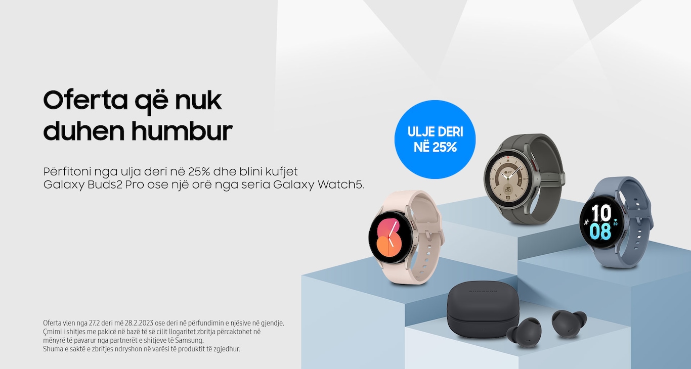 Promocioni i pajisjeve që vishen: Oferta që nuk duhen humbur | Samsung ...
