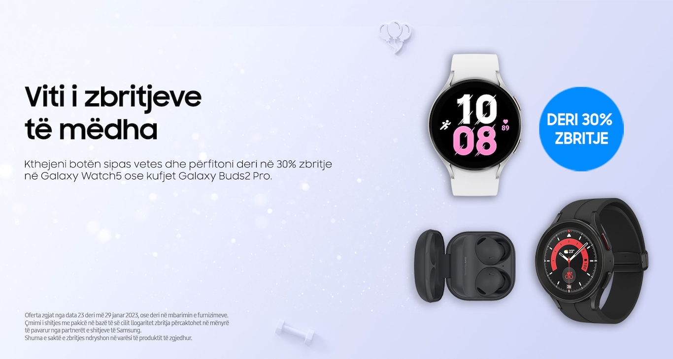 Promocioni për pajisje që vishen: Viti i zbritjeve të mëdha | Samsung ...