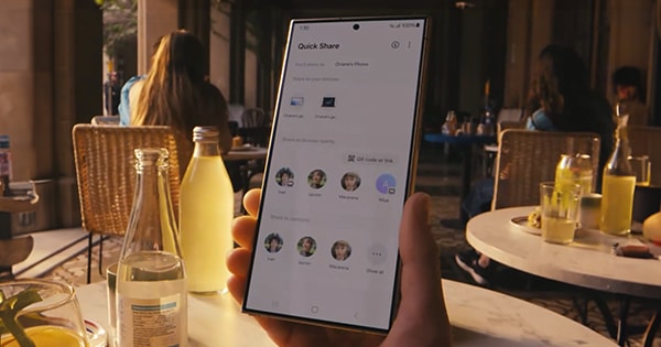 Quick Share | Apps & Services | Samsung UK