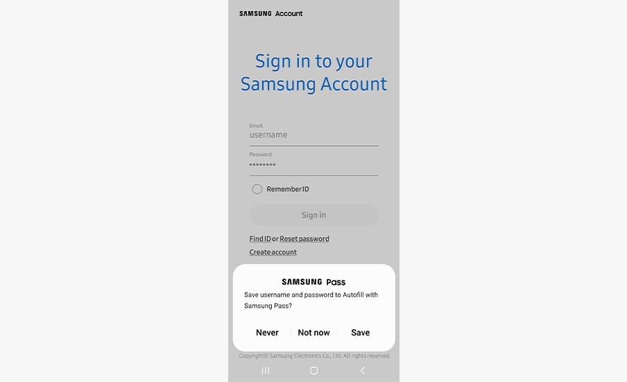 Samsung Pass | Apps & Services | Samsung Australia