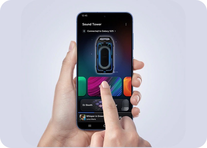 Sound Tower Samsung: sonido y luces para fiestas | Samsung Argentina