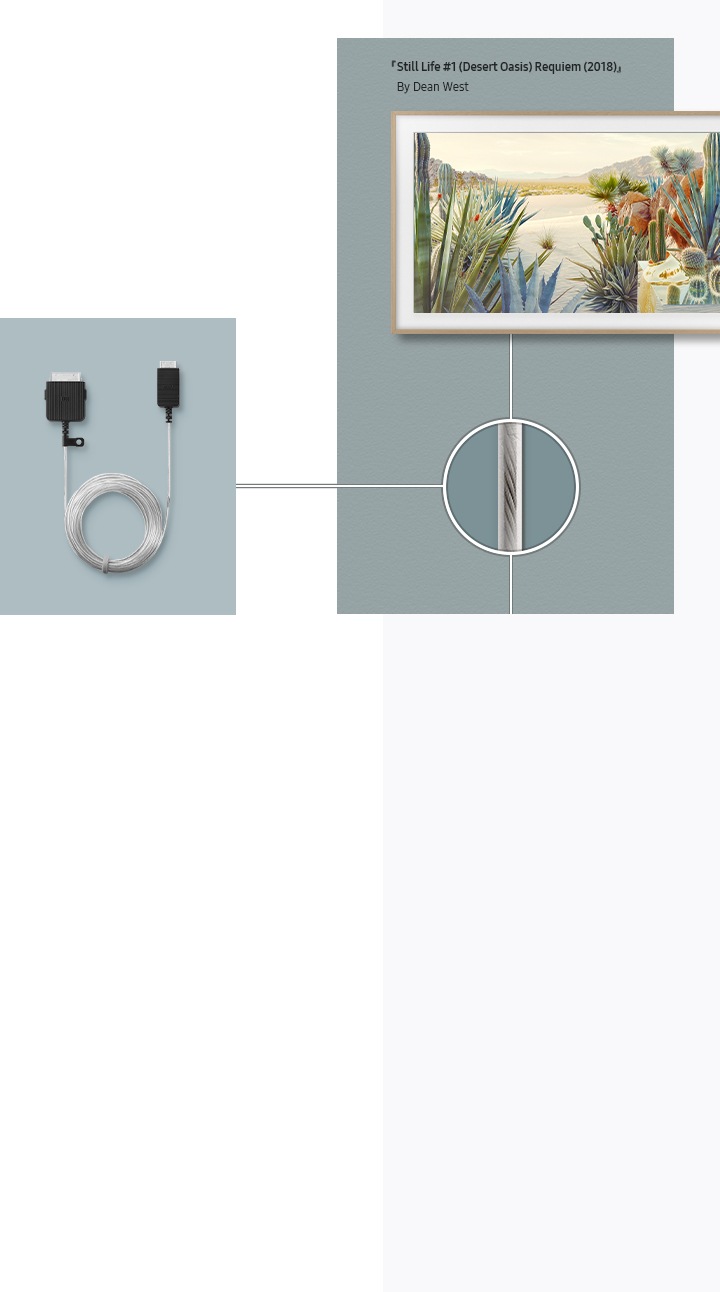 2021 The Frame TV Accesorios | Estante y bisel | Samsung Argentina