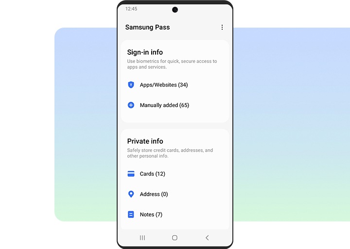 Samsung Pass | Apps & Services | Samsung Australia