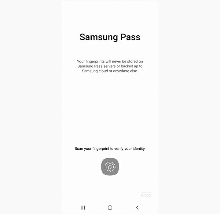 Samsung Pass | Apps & Services | Samsung Australia