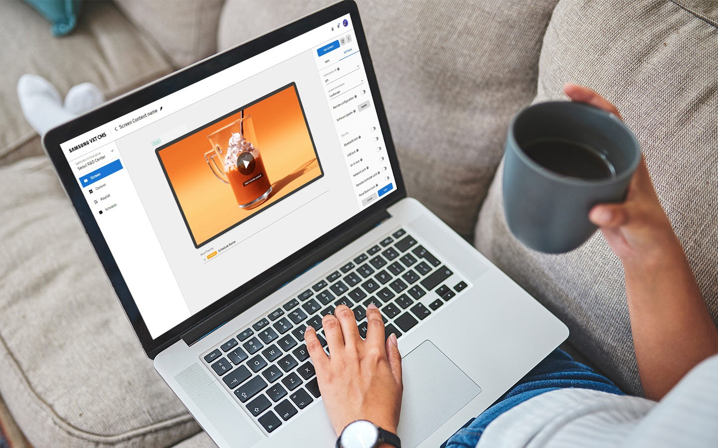 VXT Cloud Digital Signage Platform | Samsung Business AU